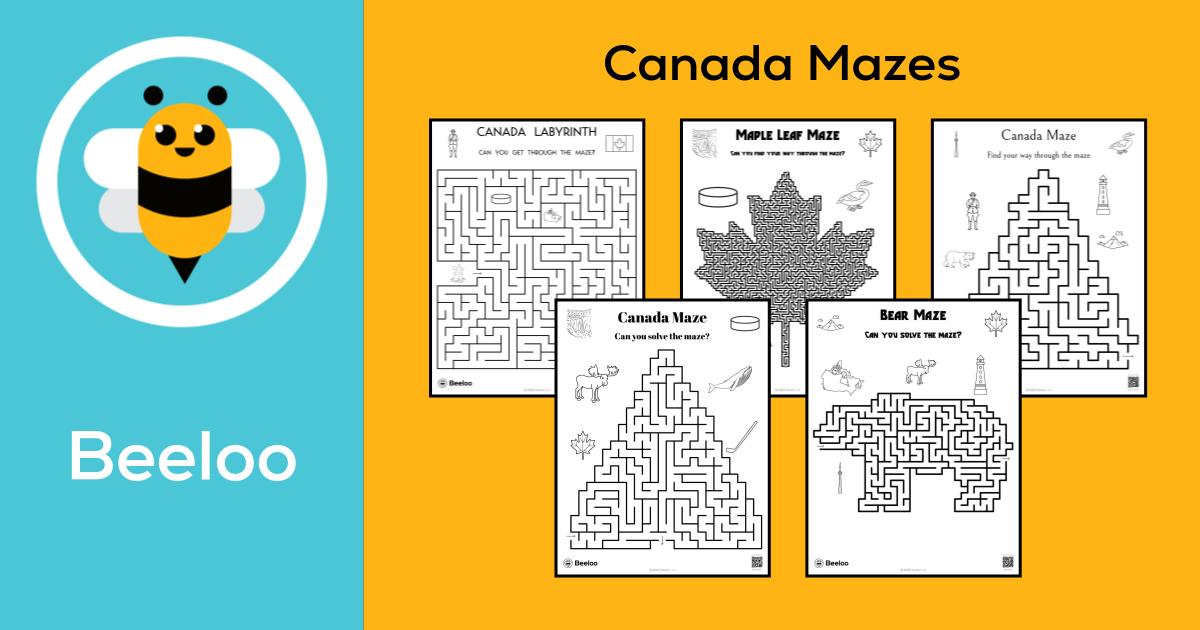 Kangaroo Maze • Beeloo Printable Crafts and Activities for Kids