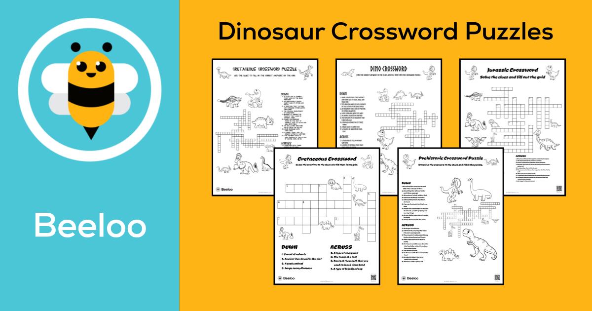 Picture Crossword Puzzle • Beeloo Printable Crafts and Activities for Kids