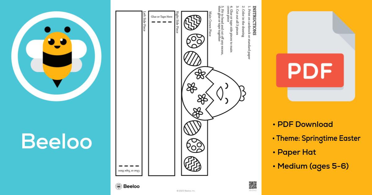 Easter Hat • Beeloo Printable Crafts and Activities for Kids