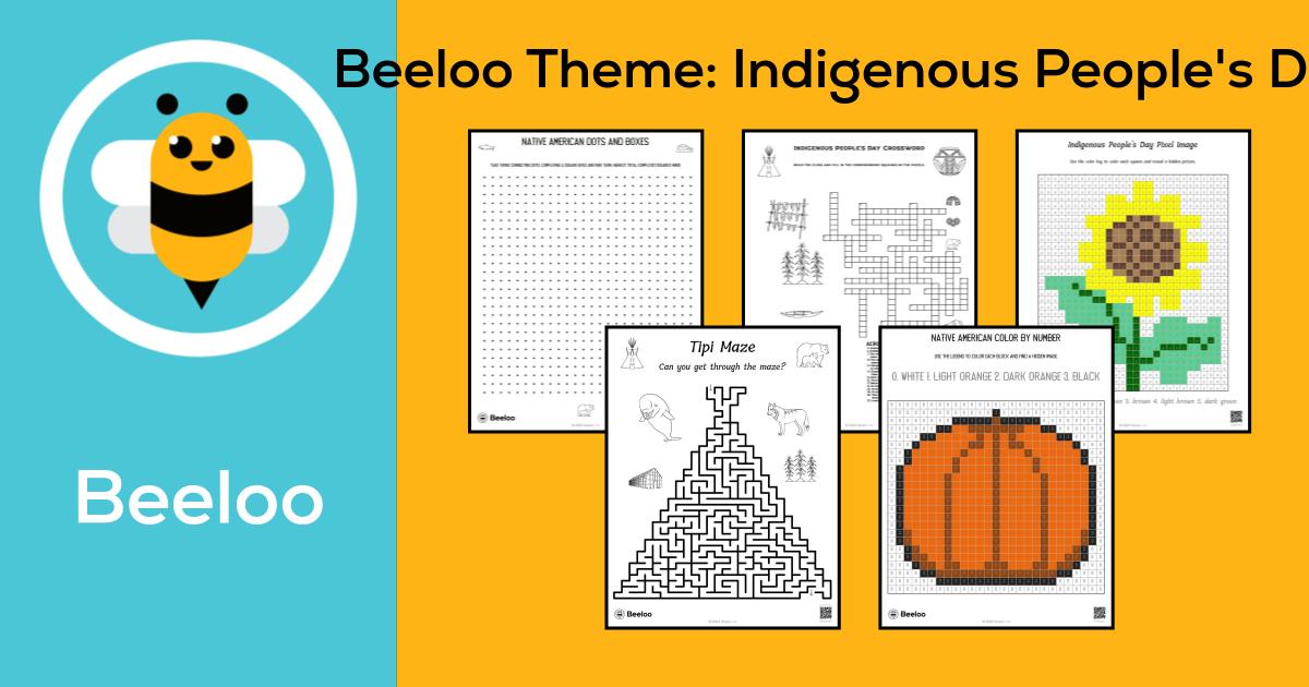 Indigenous People's Day-themed Printables • Beeloo Printable Crafts and ...